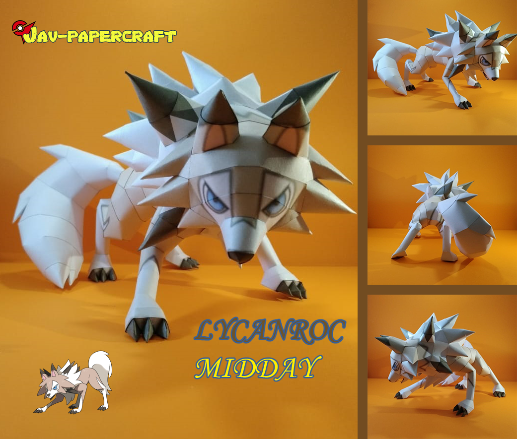 jav-papercraft.blog: lycanroc midday form