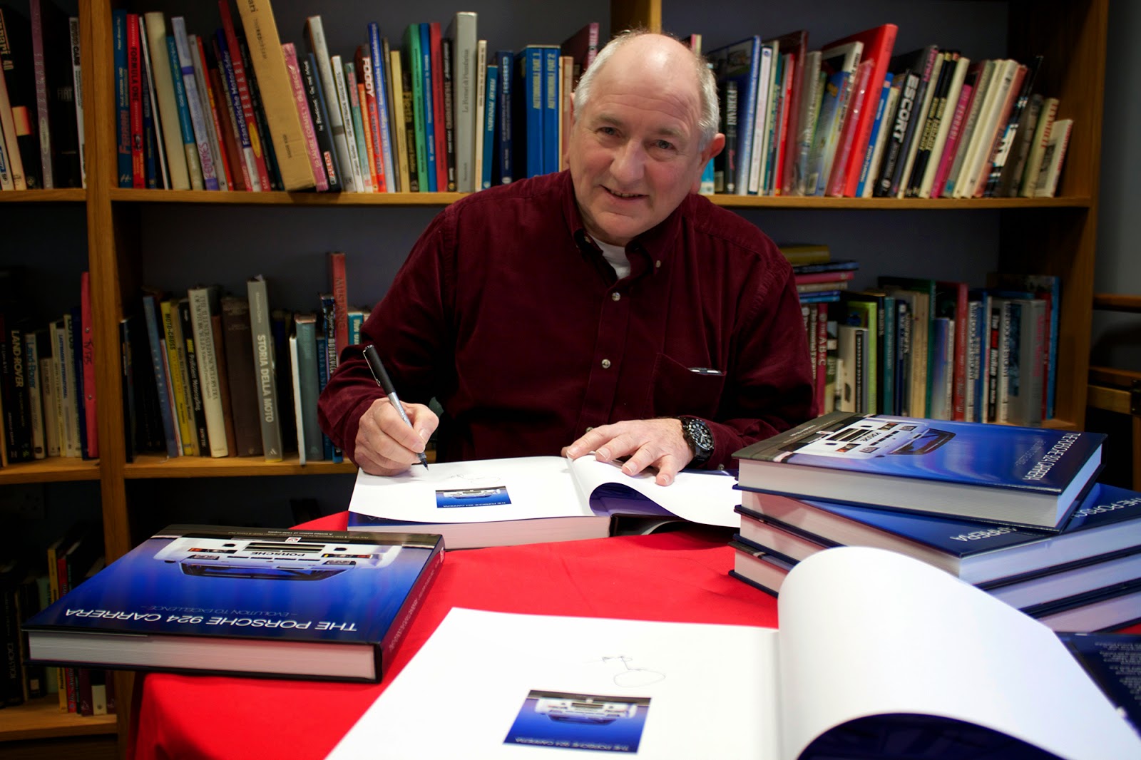 Veloce Publishing - Automotive stuff: ROY SMITH SIGNS HIS NEW BOOK ON ...
