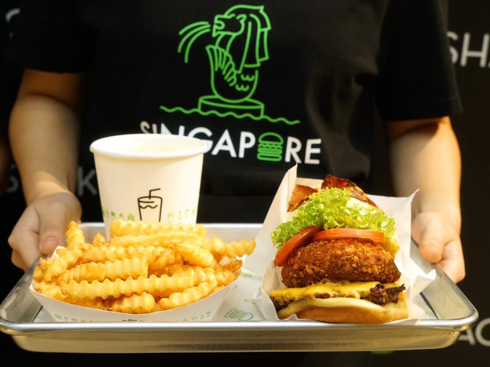 PinkyPiggu: Shake Shack Singapore Opens At Jewel Changi Airport! Expect ...