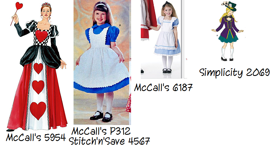 Alice In Wonderland Dress Pattern