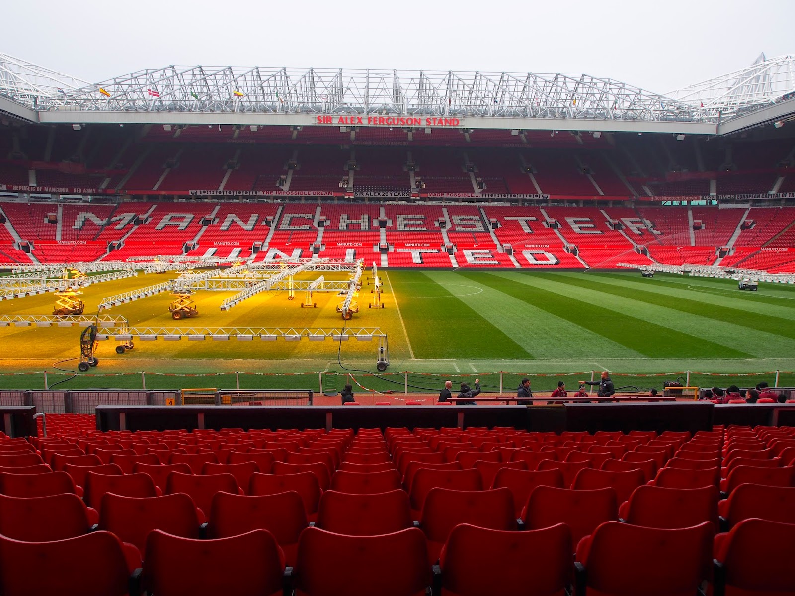 Gelama Busuk: Old Trafford Stadium Tour