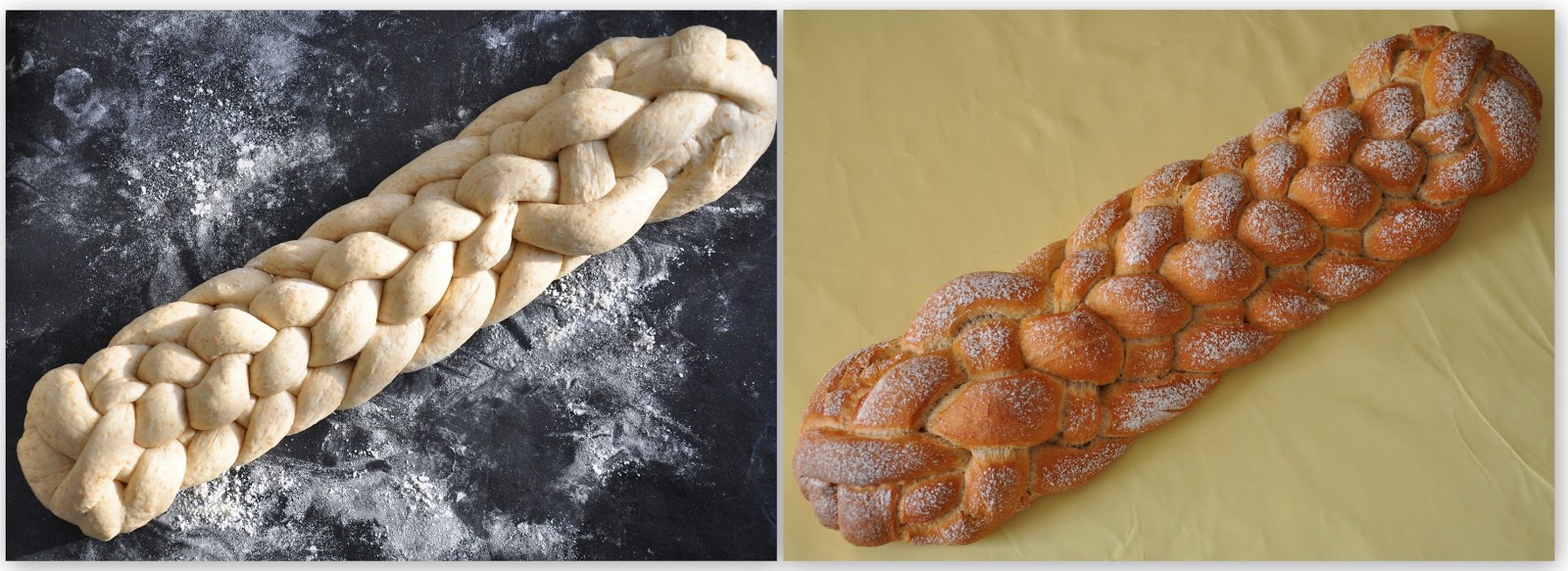 Kyoko.B bakes: 8 strand plaited loaf