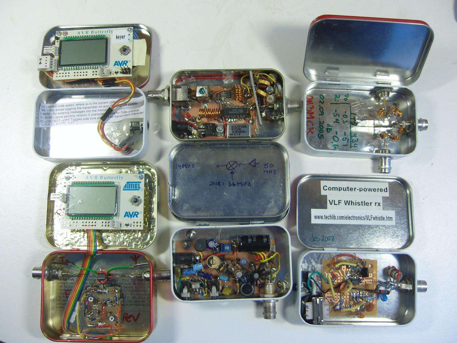 LA3ZA Radio & Electronics: Altoids Projects