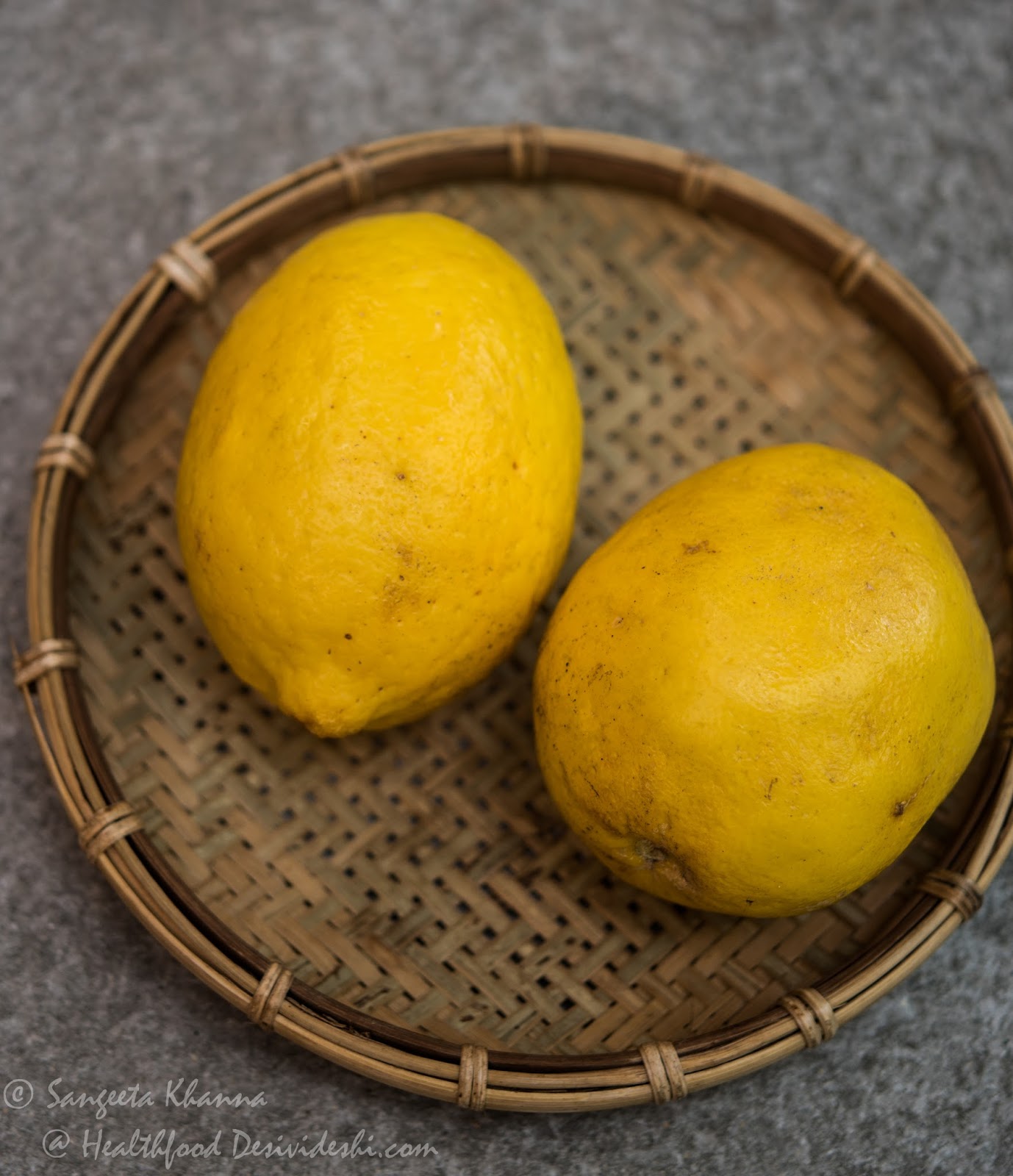 Food & Nostalgia: Sana hua Nimbu