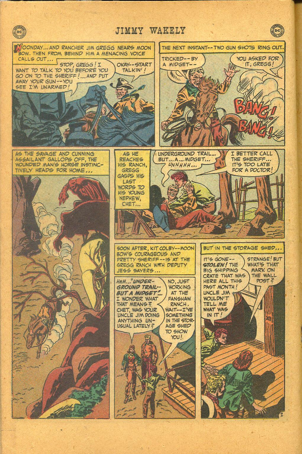 Four-Color Shadows: Kit Colby, Girl Sheriff-Gil Kane-1951