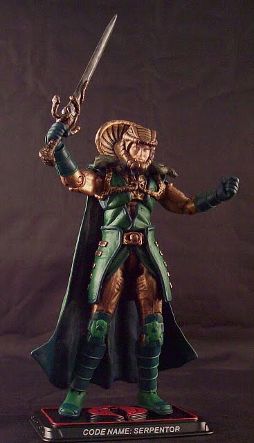Stronox Custom Figures: GI Joe Serpentor: Cobra Emperor