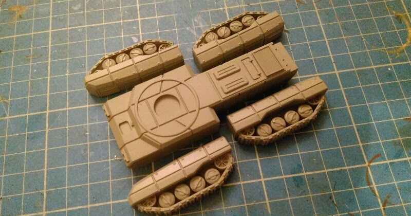 Tabletop Fix: Brigade Models - 15mm Neo-Soviet Mammont Preview