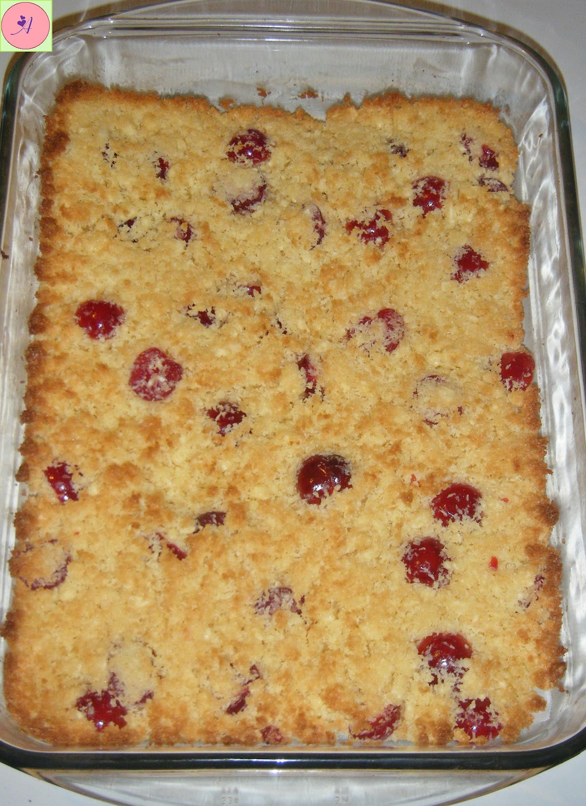 Le Boudoir de la Belle au Bois Dormant: Gâteau coco-choco-cerise