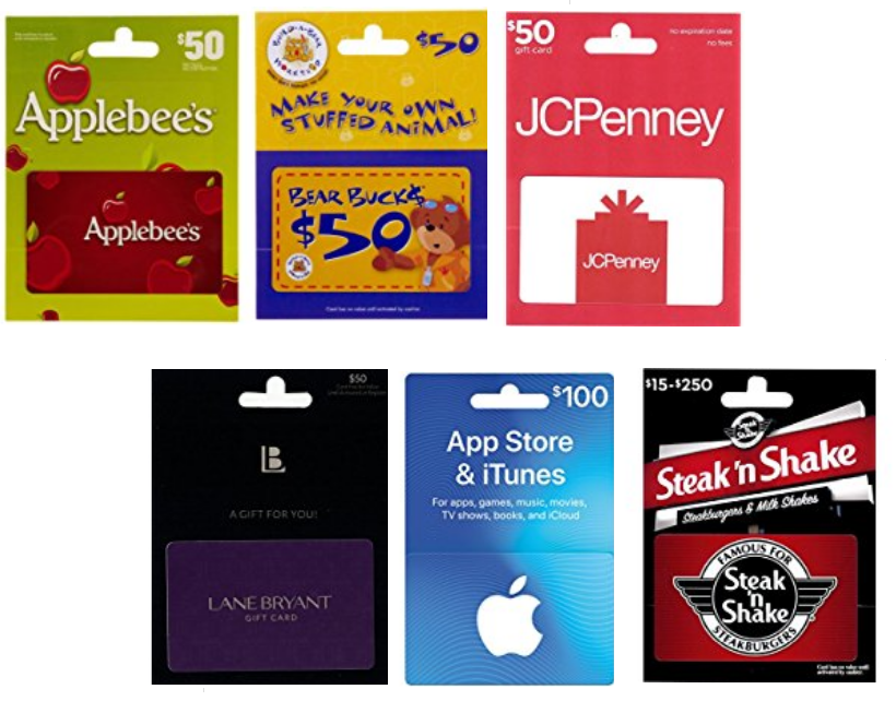 Discounted Gift Cards On Amazon! $50 JCPenney Gift Card $40, $100 ...