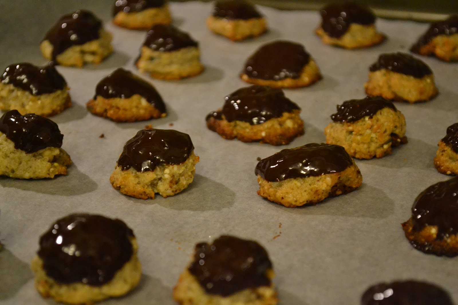 The Lean Gourmet Kitchen: My Bribery & Chocolate Cashew Cookies