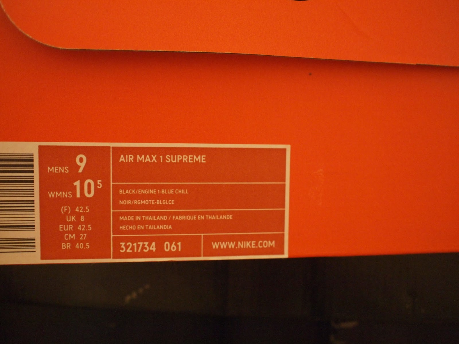 Nikeバカ一代(JUST WRITE IT): AIR MAX 1 SUPREME（TECH PACK）