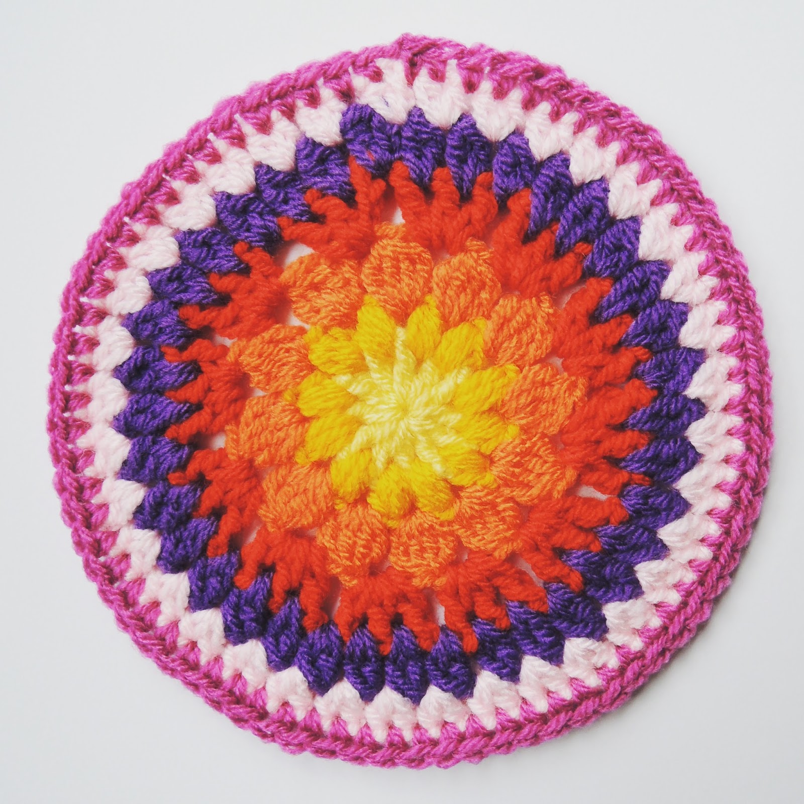 Nittybits: Sunburst Coaster Pattern