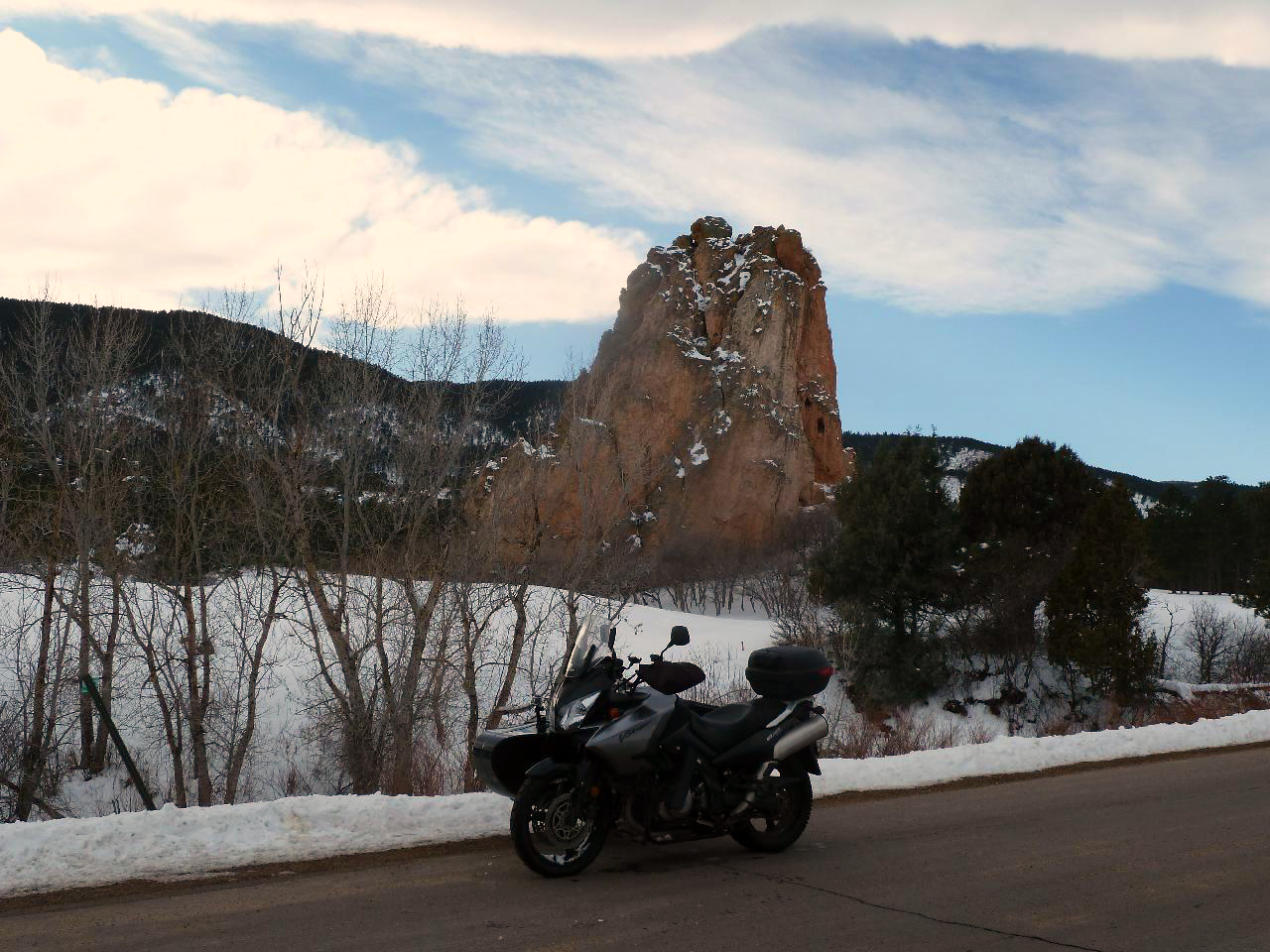 A Redleg's Rides: Castlewood Canyon and Perry Park after Christmas Ride