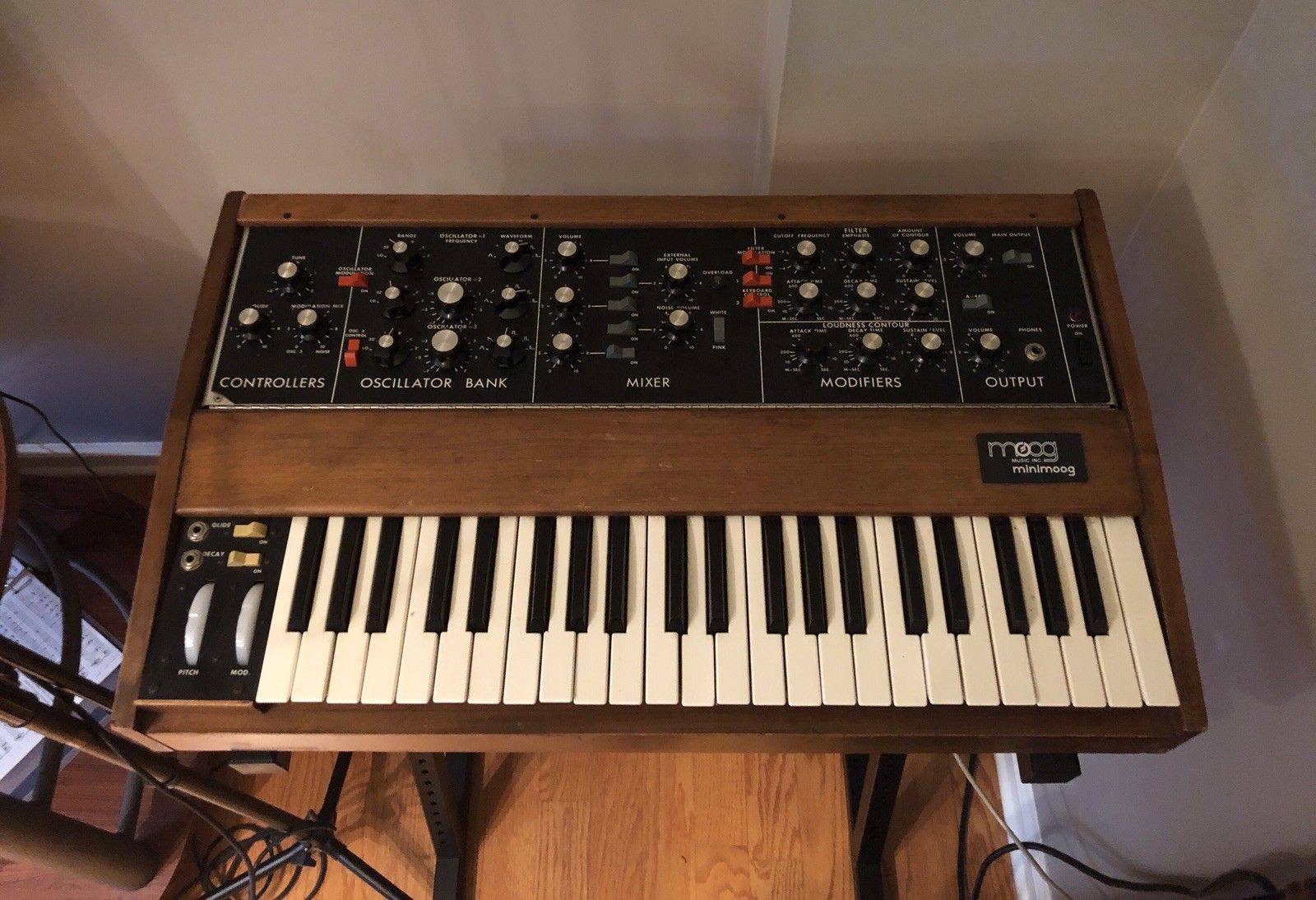MATRIXSYNTH: 1974 Vintage Minimoog Model D