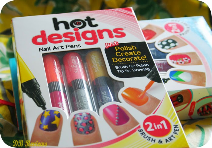 JML Hot Designs - 2-in-1 Nail Art Pen - DB Reviews - UK Lifestyle Blog