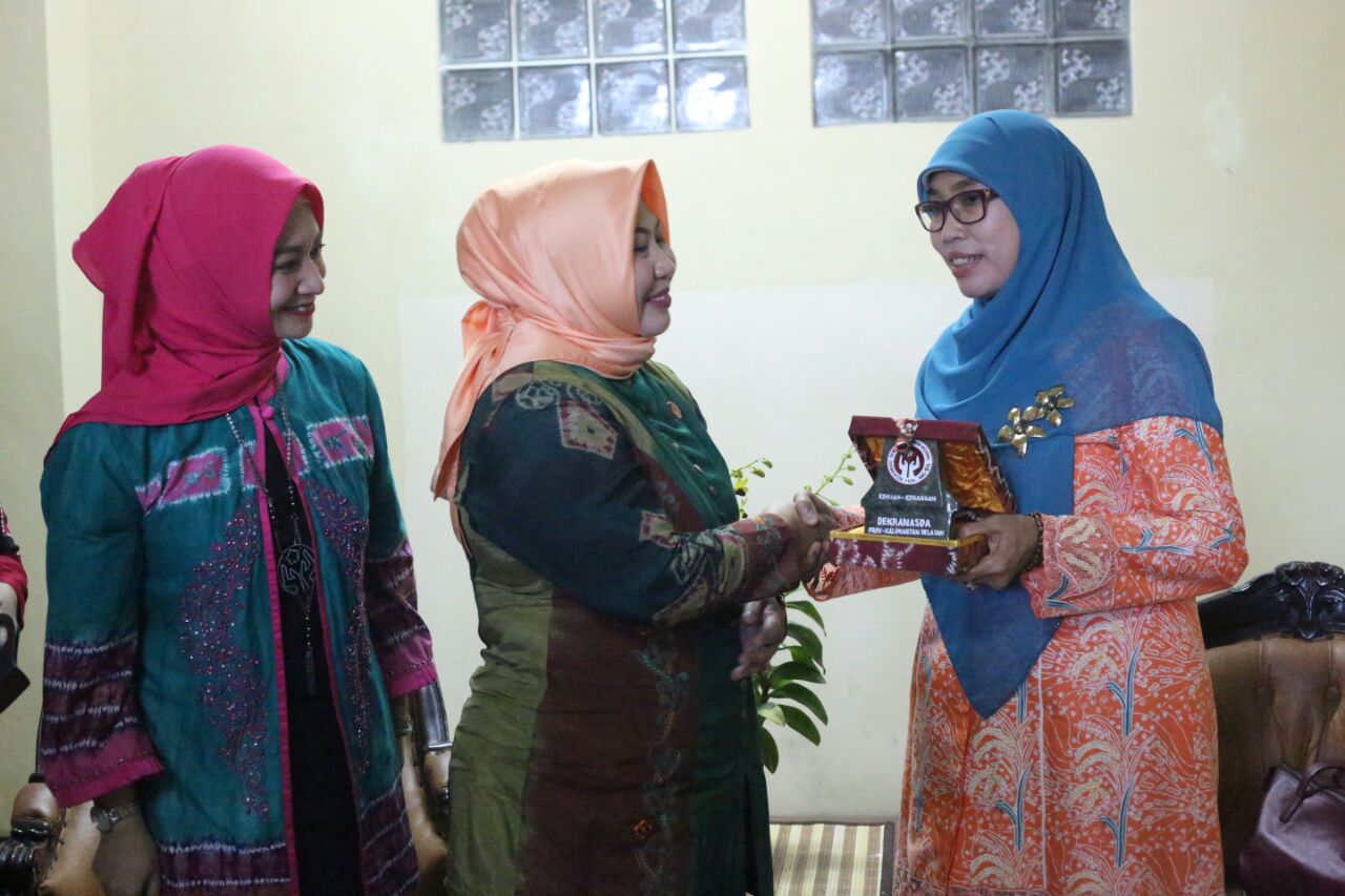 Ketua Dekranasda Jabar Terkesan dengan Kerajinan Kalsel - Bingkai Banua