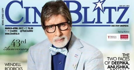 Amitabh Bachchan on The Cover of Cineblitz Magazine Issue March - April ...