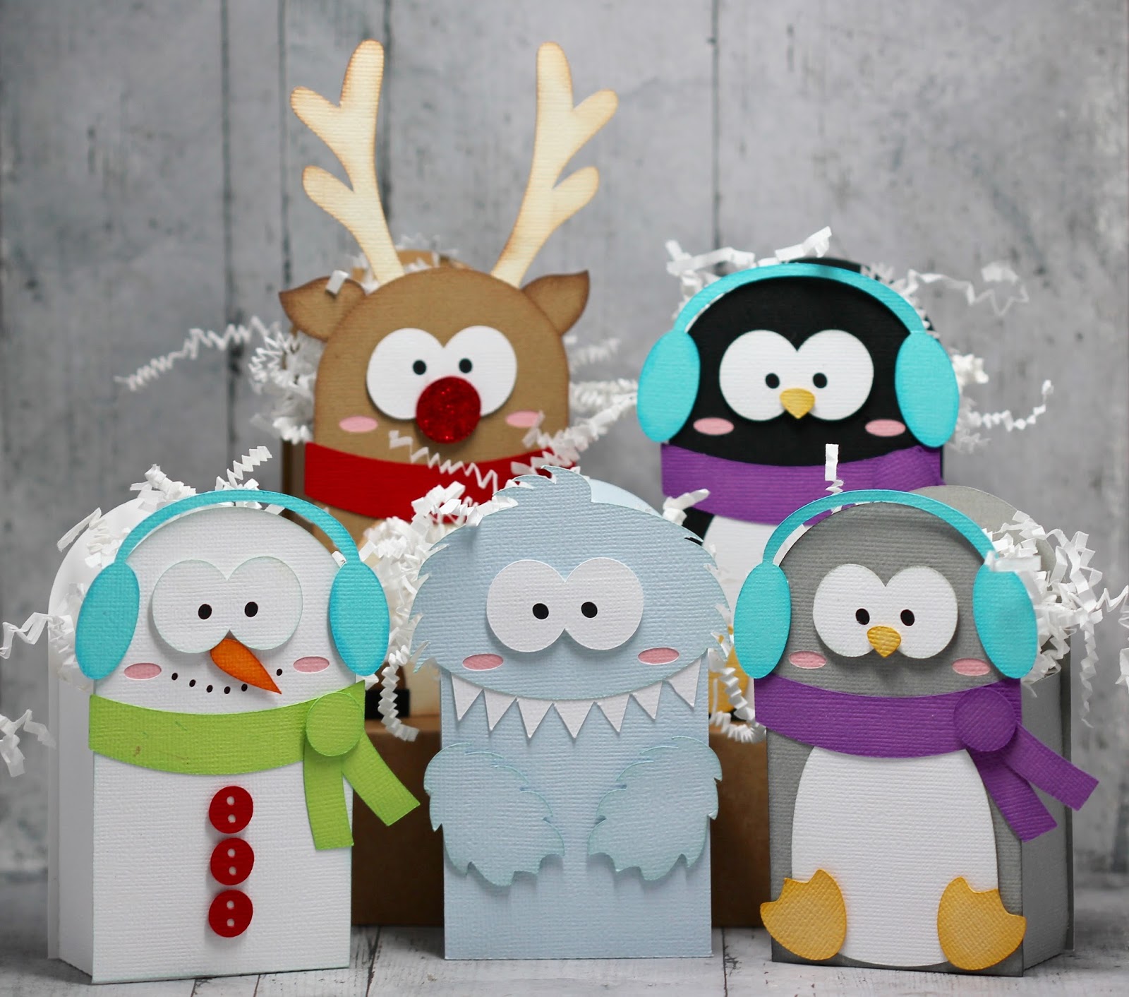 This and That: Winter Character Boxes