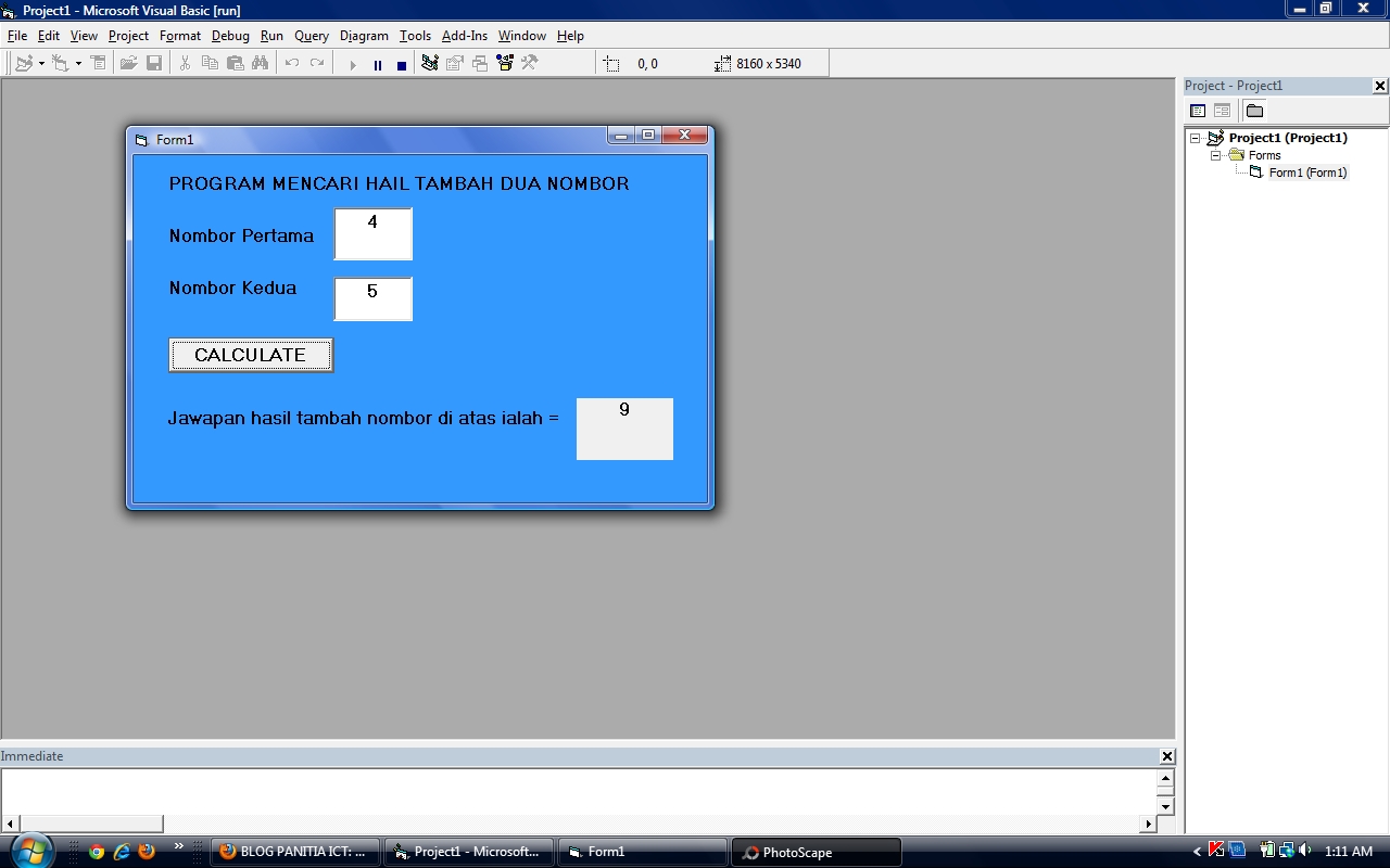 BLOG PANITIA ICT: Memahami Pengaturcaraan Komputer dengan Visual Basic