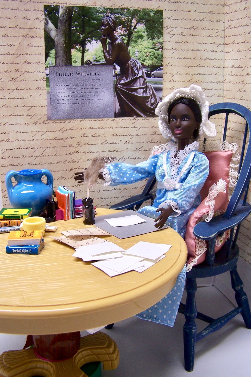 Somethings Old, New, Green, Redo!: Black History Month: Phillis Wheatley