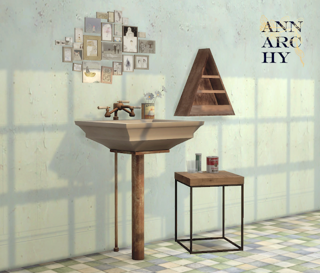 Sims 4 - Sink and Pipes - Lanti Sims