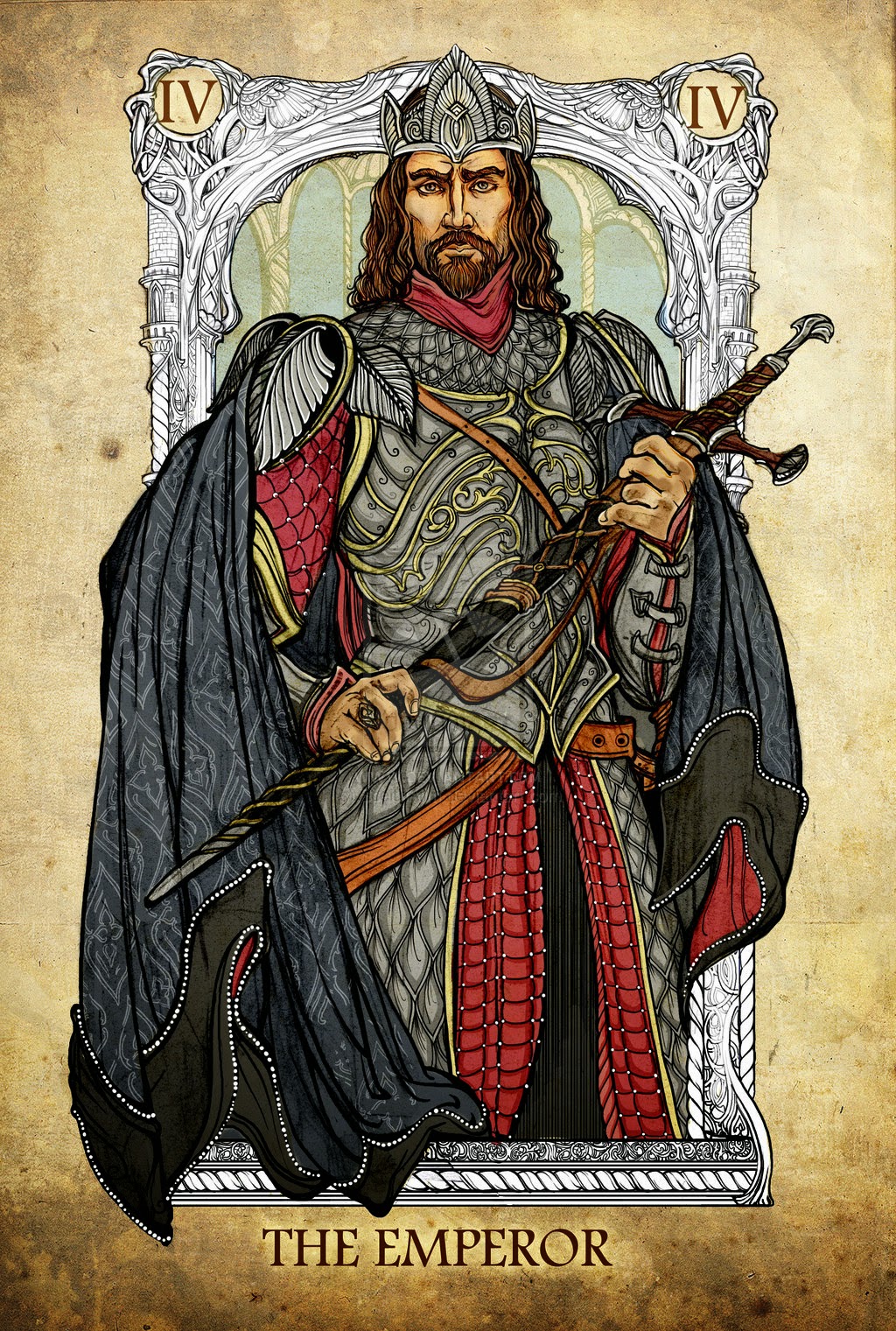 Via Tarot: O Imperador