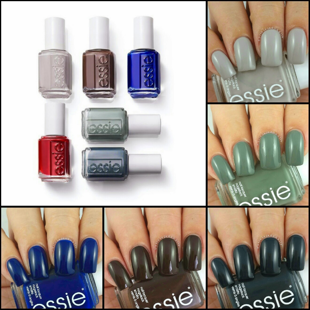 Essie Nail Polish Color Chart