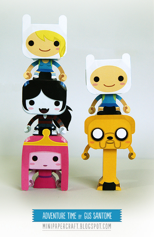 Mini Papercraft: Adventure Time