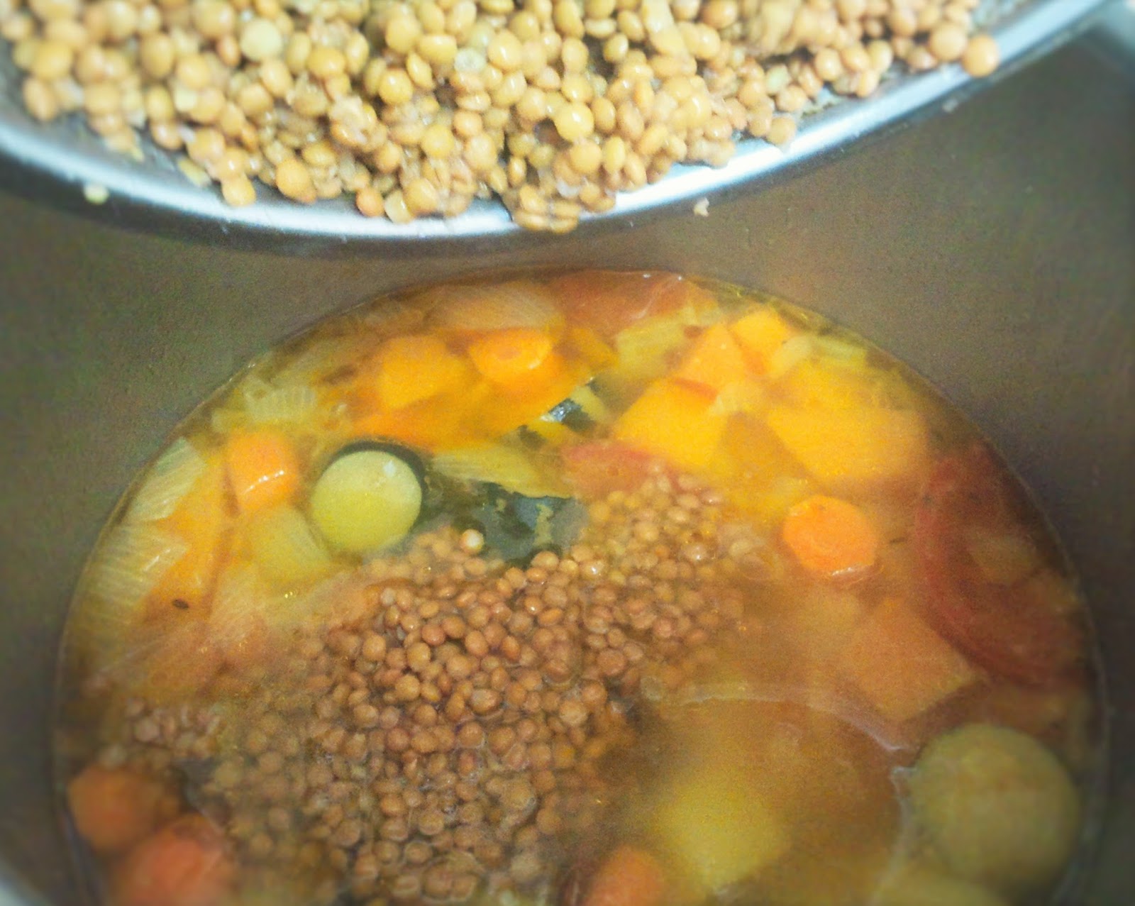 Recetas express fácil: Potaje de Lentejas o Puré