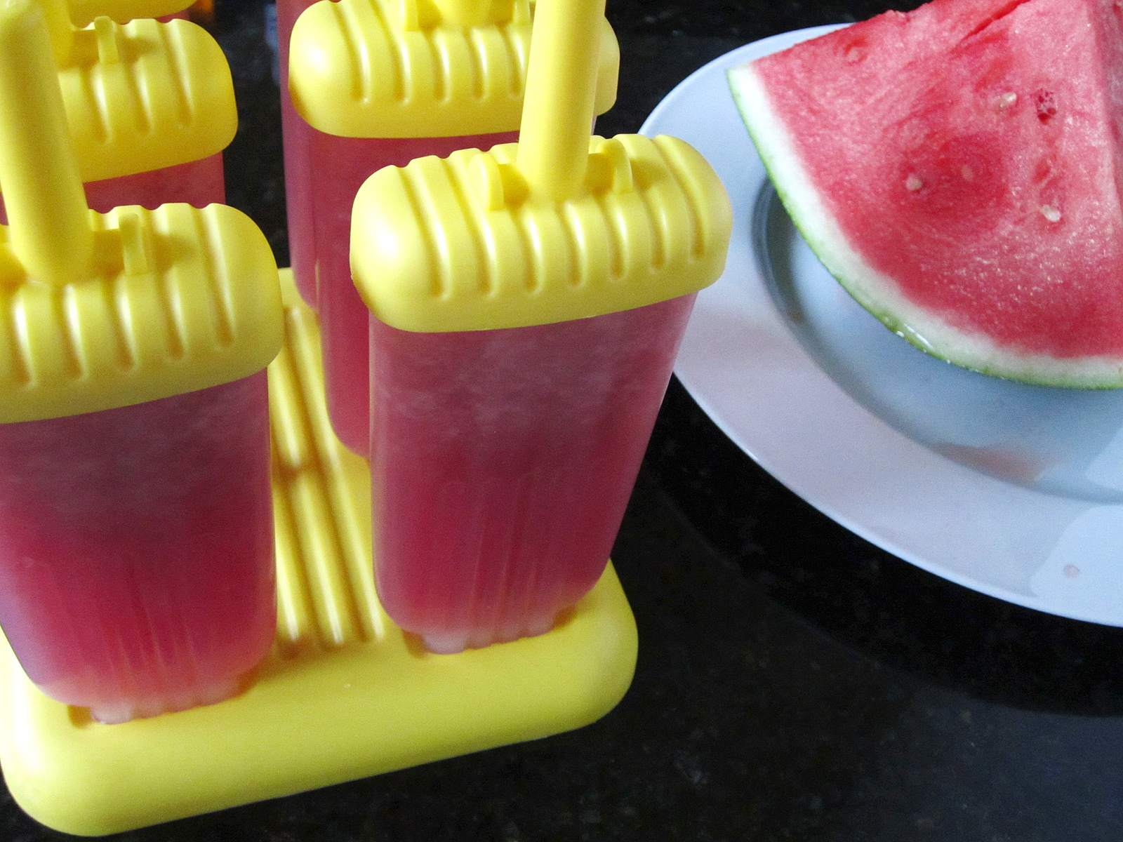 MadeForJen: Watermelon Agua Fresca Popsicles