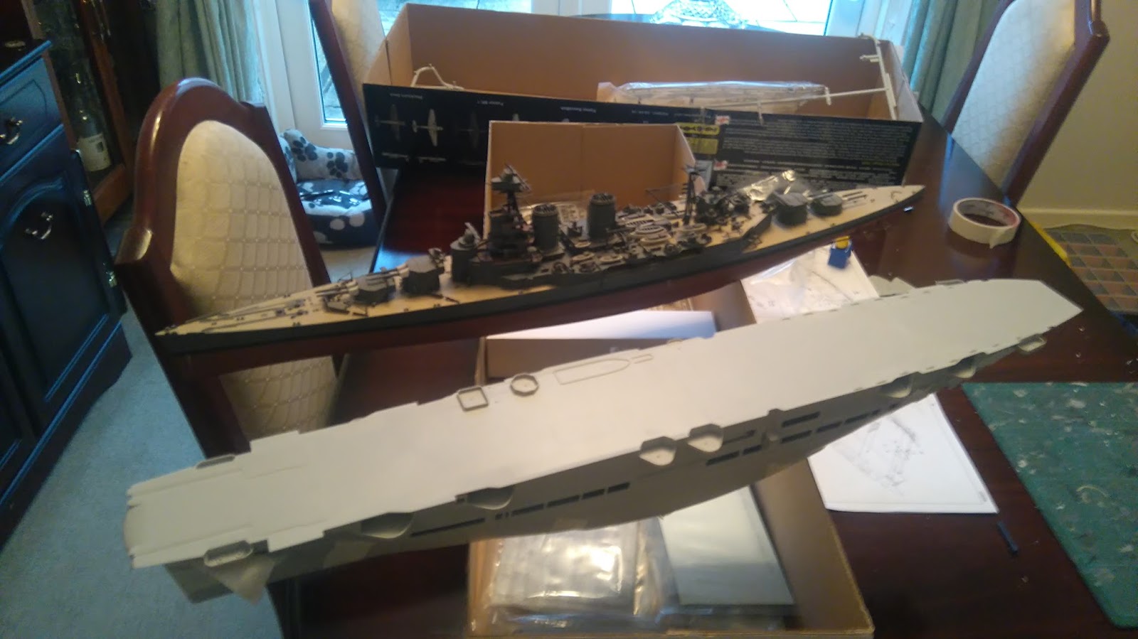 . The Hinckley Shipyard: Project Ark Royal - a 4 month step by step ...