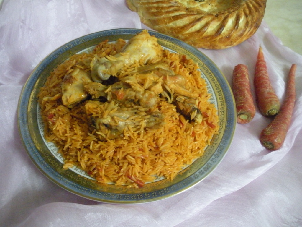 The Art of Uzbek Cuisine: Ma'jun palov (Pilaf with carrot juice)