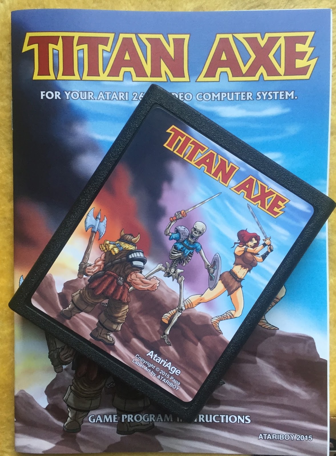 The Electric Frankfurter: Homebrew of the Month: Titan Axe