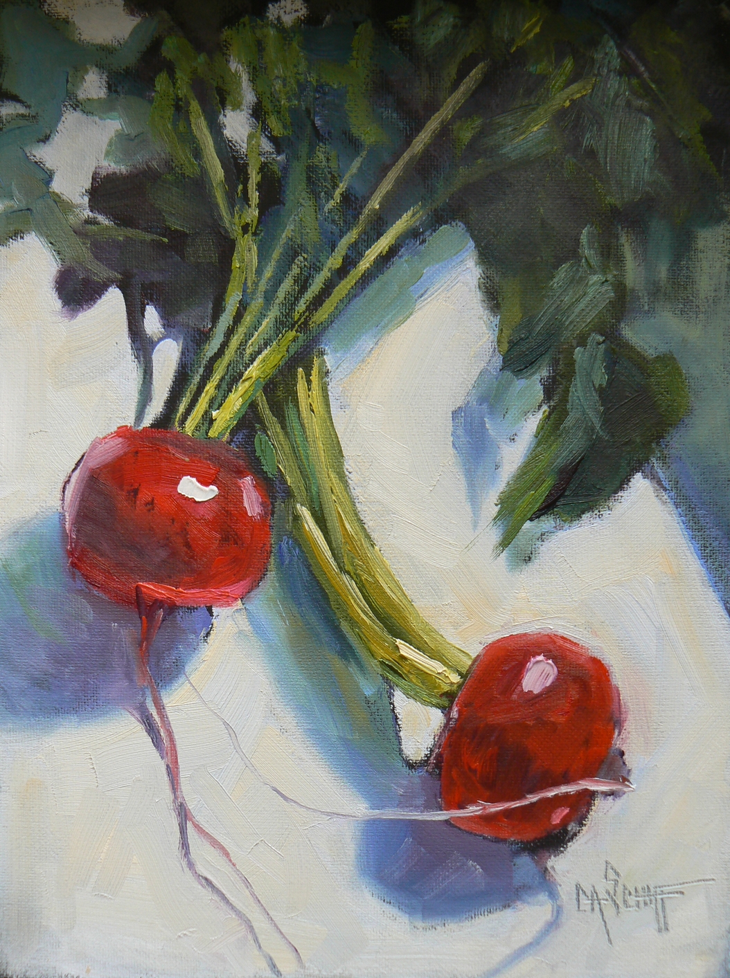 CAROL SCHIFF DAILY PAINTING STUDIO: Vegetable Still Life, Daily Oil ...