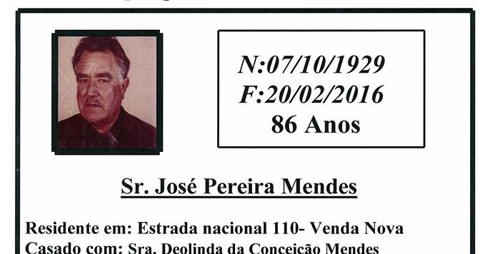 Tomar na Rede: Necrologia