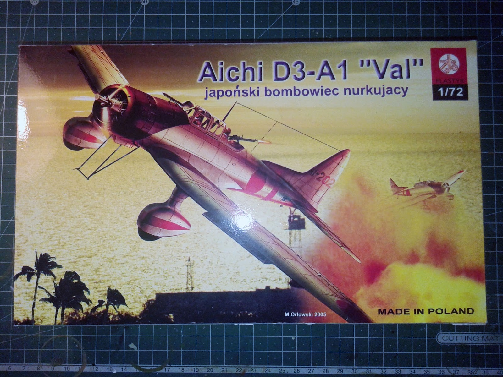 Recenzja: Aichi D3-A1 Val 1/72 Plastyk