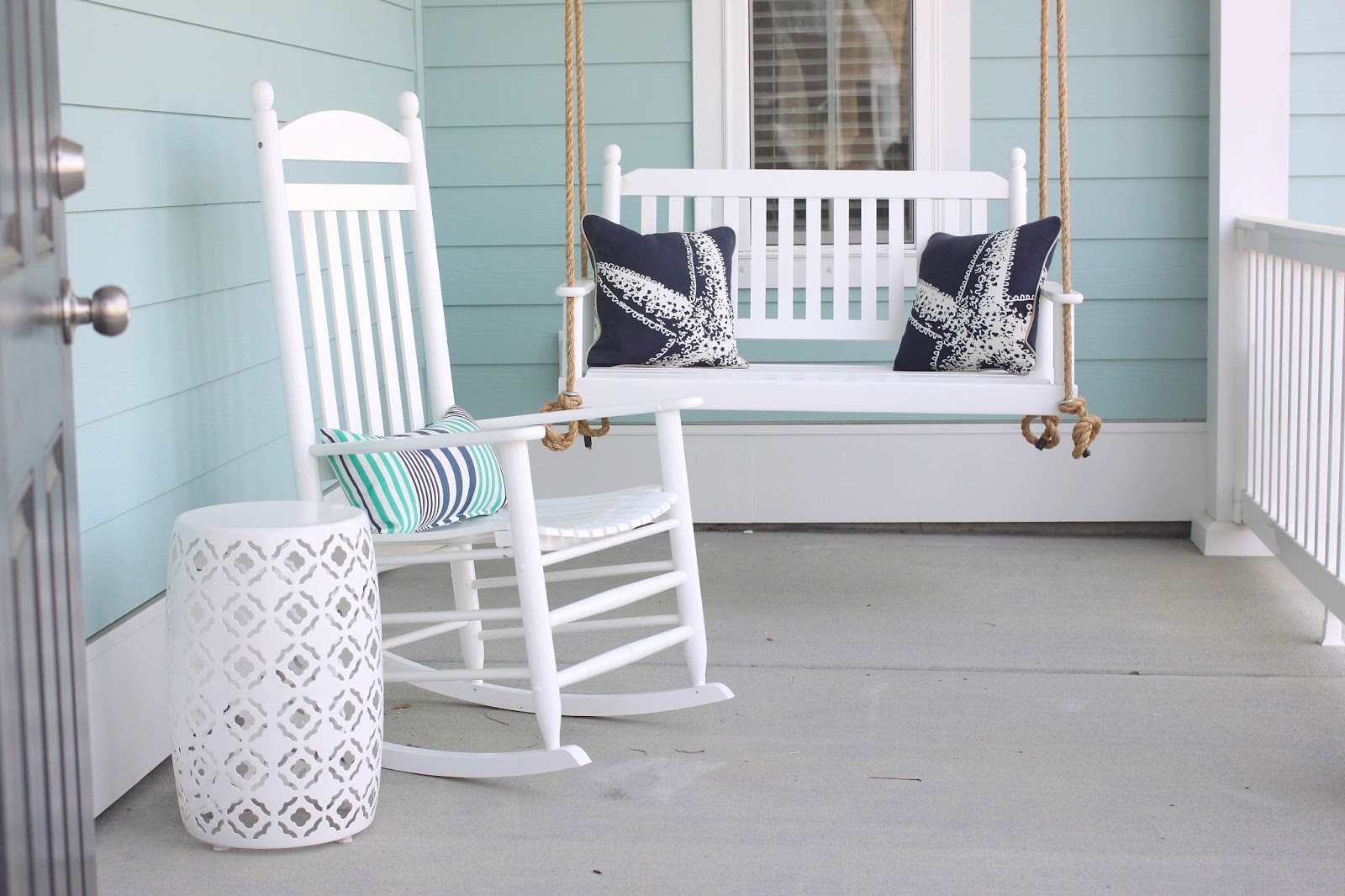borrowed heaven: DIY Rope Porch Swing