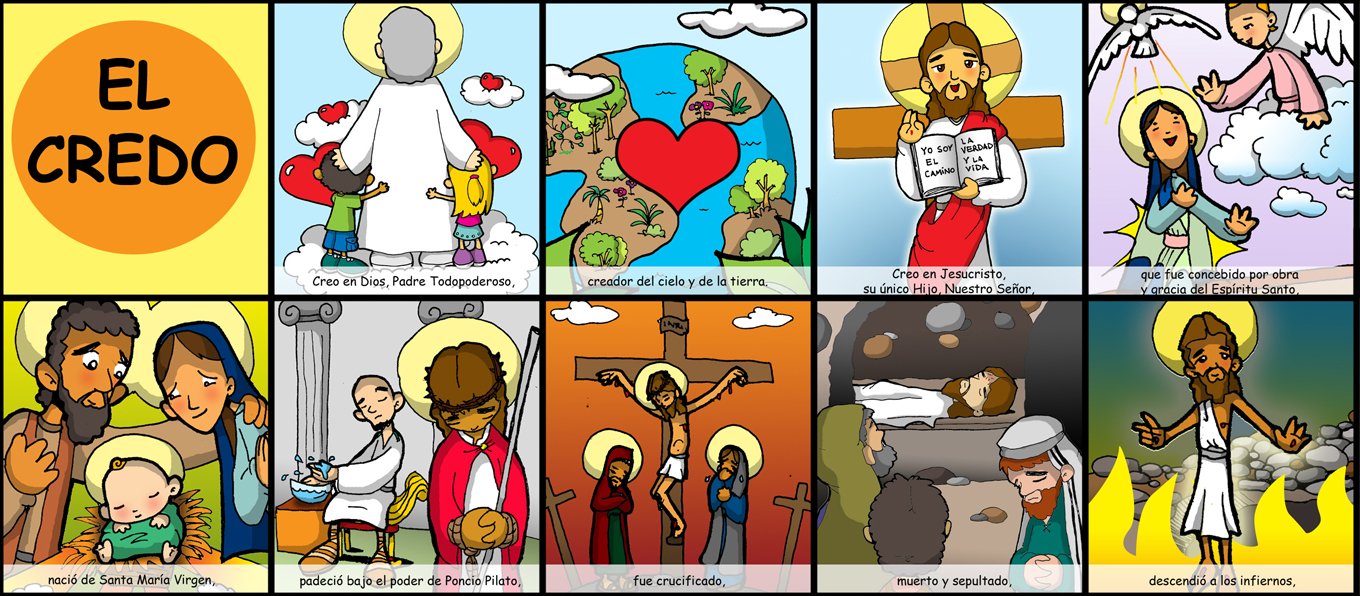 La Clase de Reli: EL CREDO PARA NIÑOS