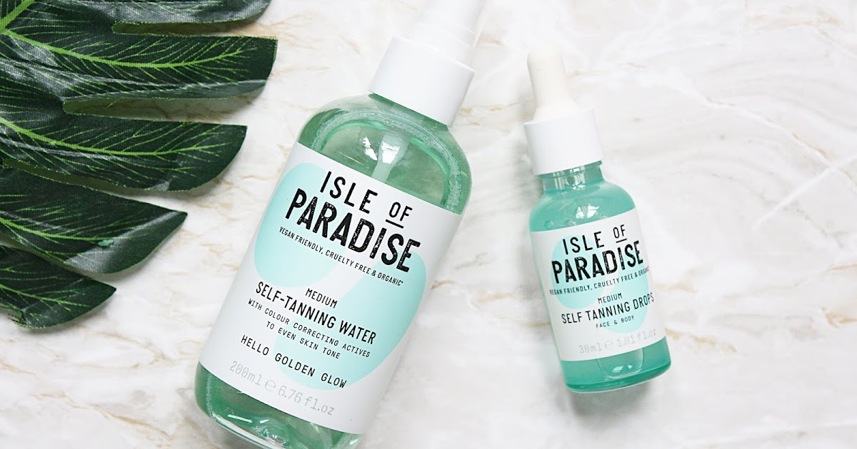 Isle of Paradise Self Tanning Water & Drops — Hannah Heartss