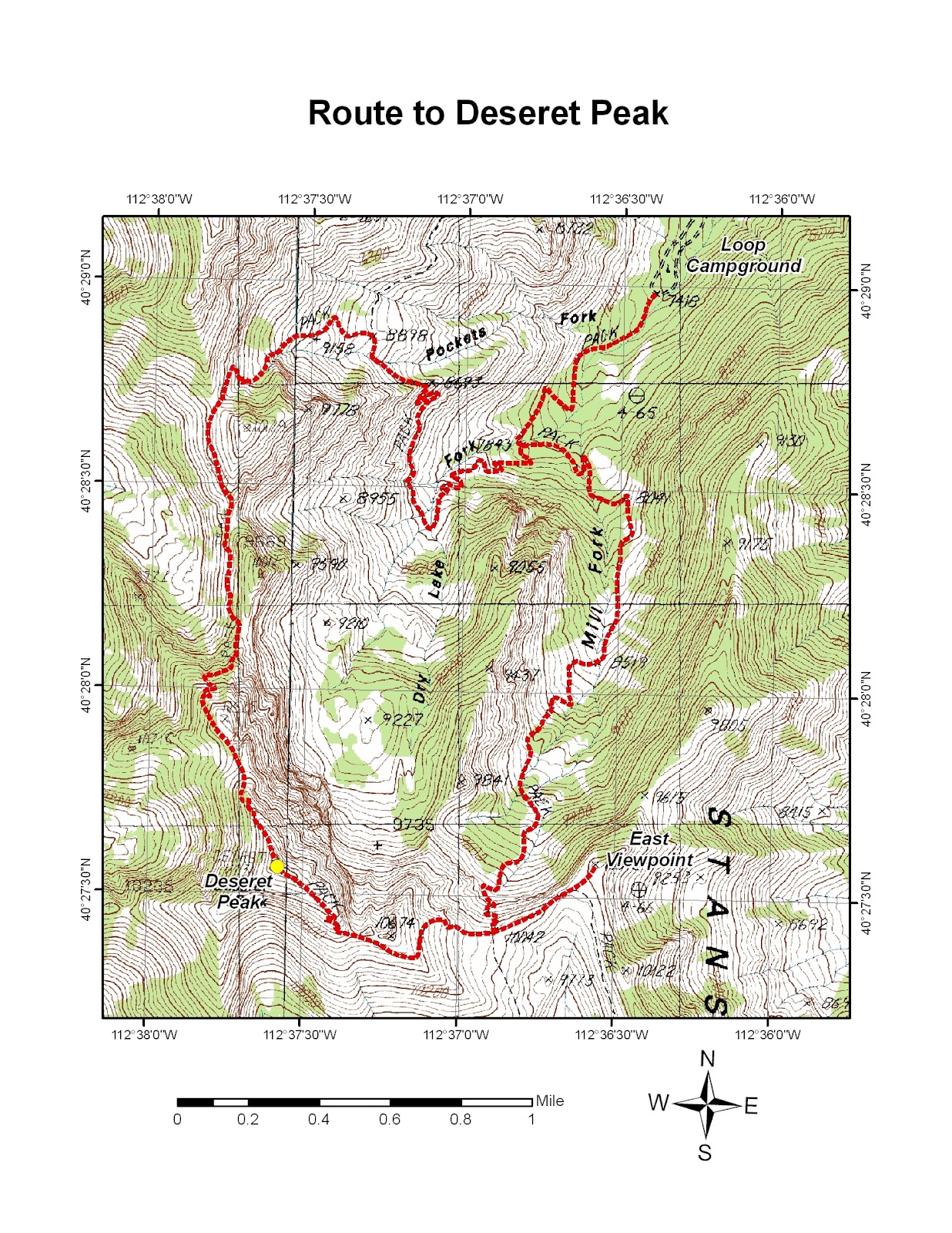 Mark's Hikes and Treks: Deseret Peak
