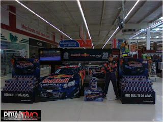 Ação de merchandising Red Bull ~ PDV Ativo - 100% Merchandising