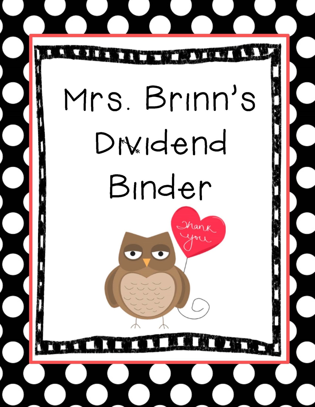 Monday Made It- Volunteer Binder - Learning With Mrs. Brinn