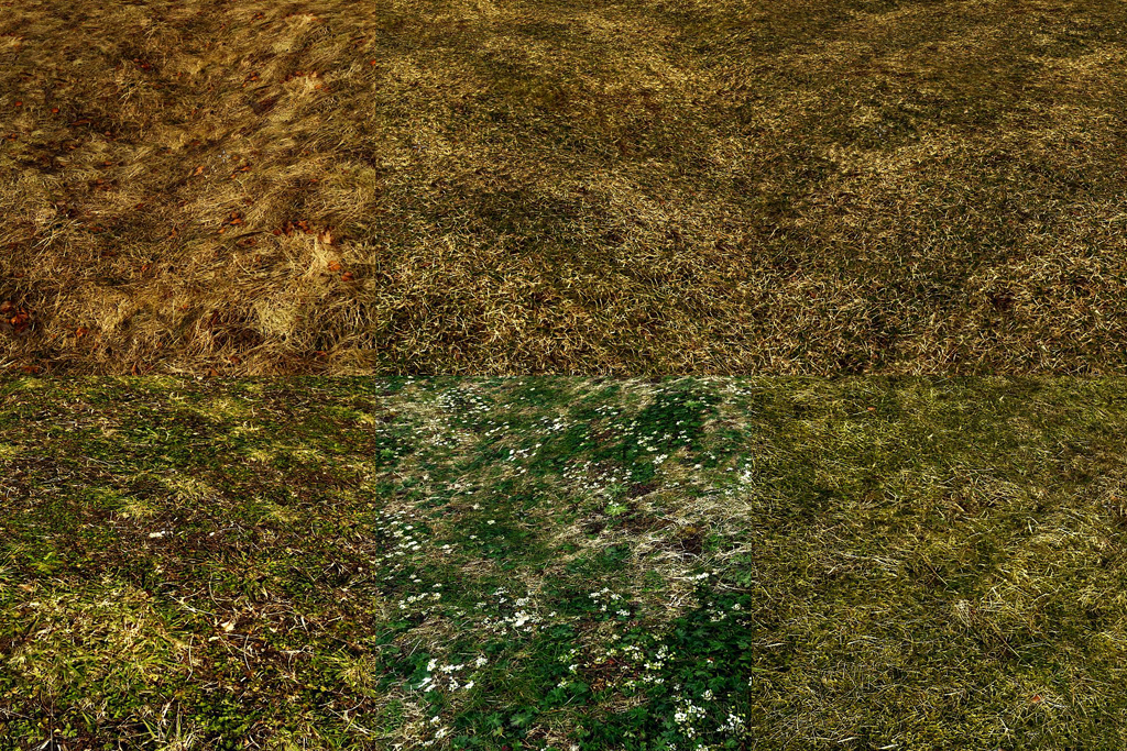 Hoddminir Mod Development: New ground textures with grass