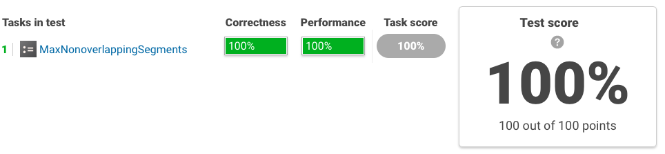 Codility and other programming lessons: Lesson 14: MaxNonoverlappingSegments (Max Non ...