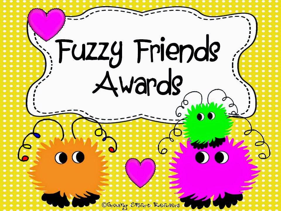Growing Smart Readers: Recognize Kids with Fuzzy Friends Awards--FREE!