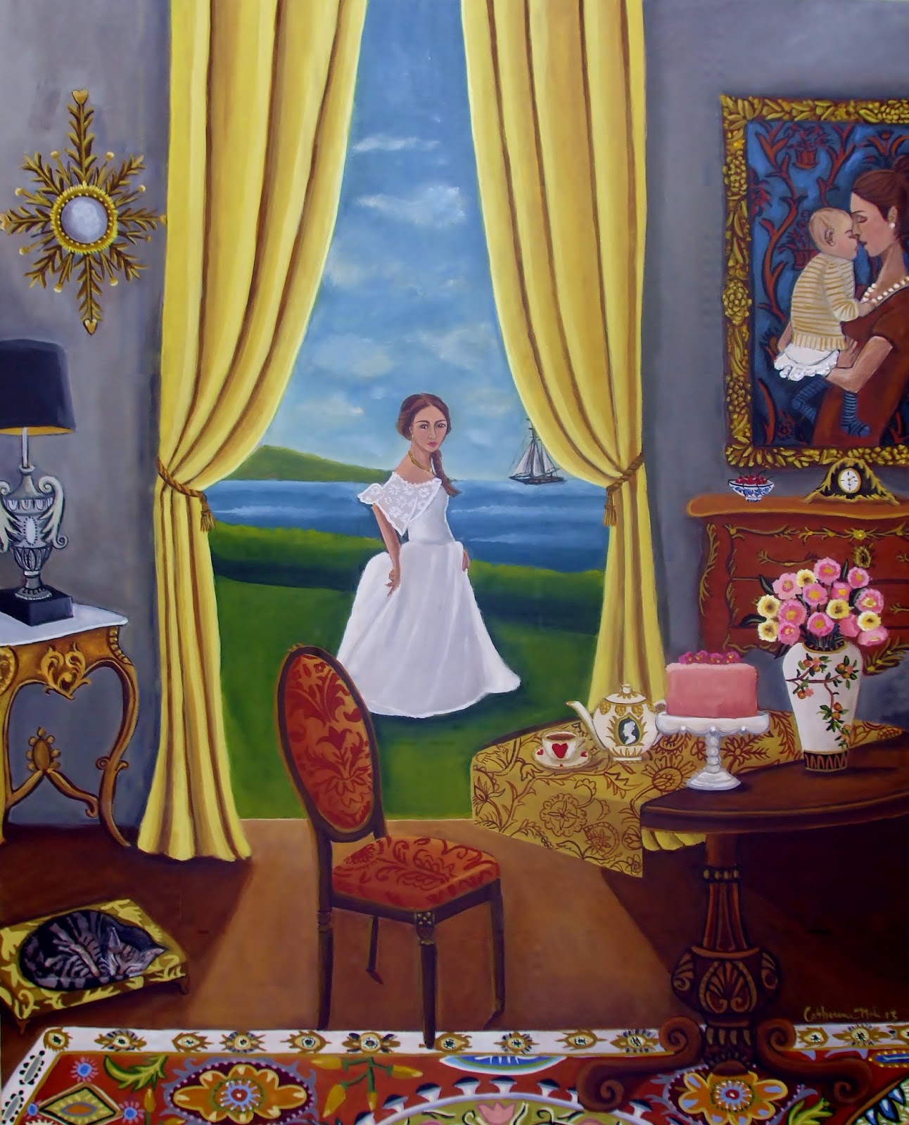 Catherine Nolin DeQuattro Art Studio: Mothers and Daughters~New ...