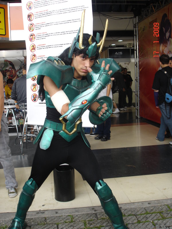 Empadinha Frita: Cosplay - Saint Seiya - Shiryu de Dragão