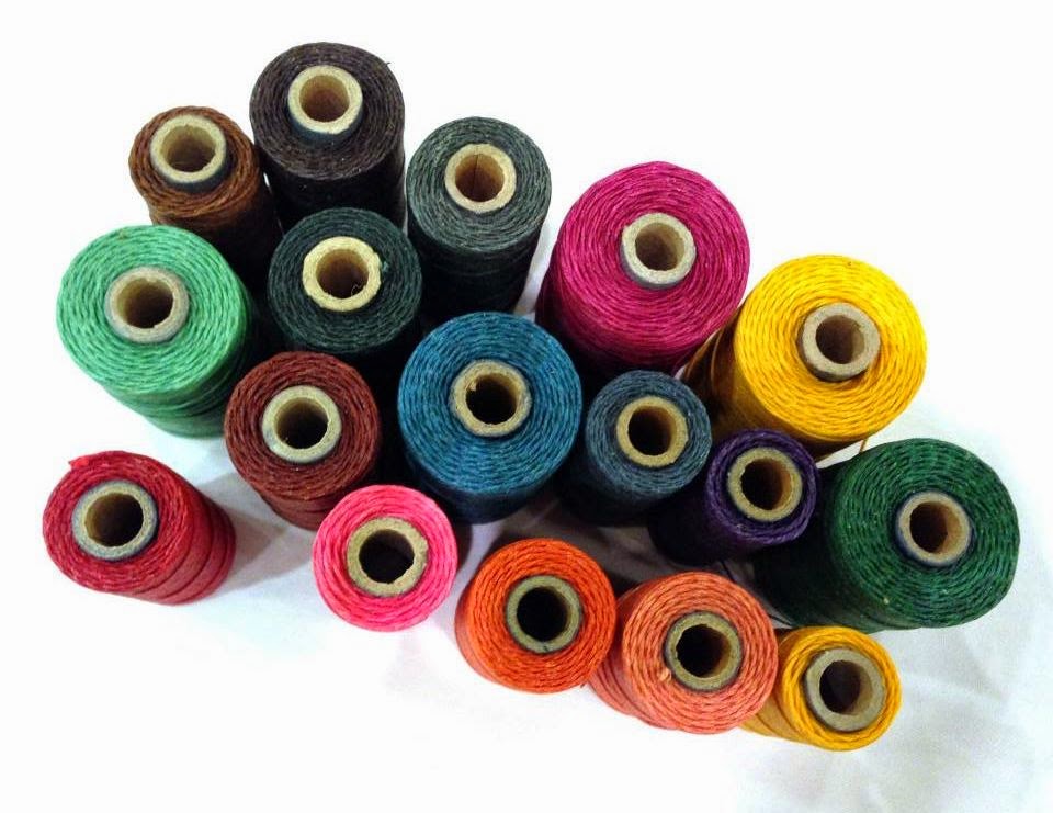 The Gossiping Goddess: Waxed Linen Blog Hop