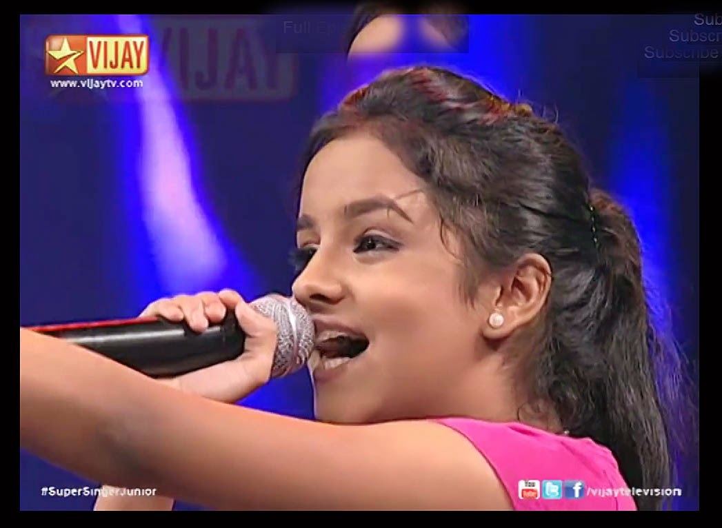 Super Singer Junior 4 order by Singerwise: SHIVANI - All songs in Super ...