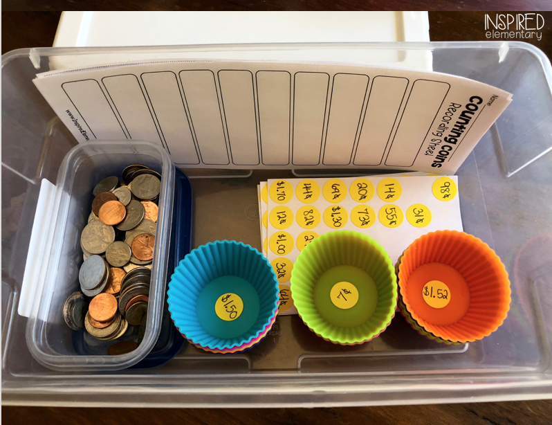 Counting Coins Activities · Inspired Elementary
